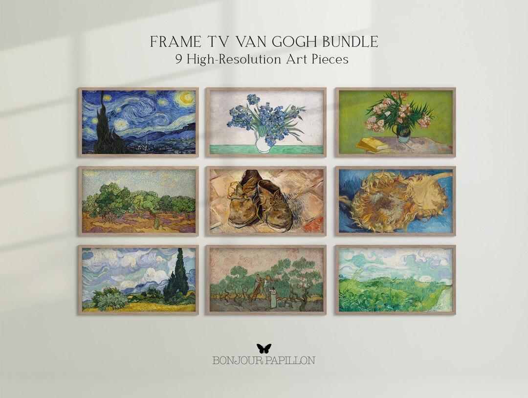 Van Gogh Artworks for Frame TV 9 High Quality Digital Prints for ...