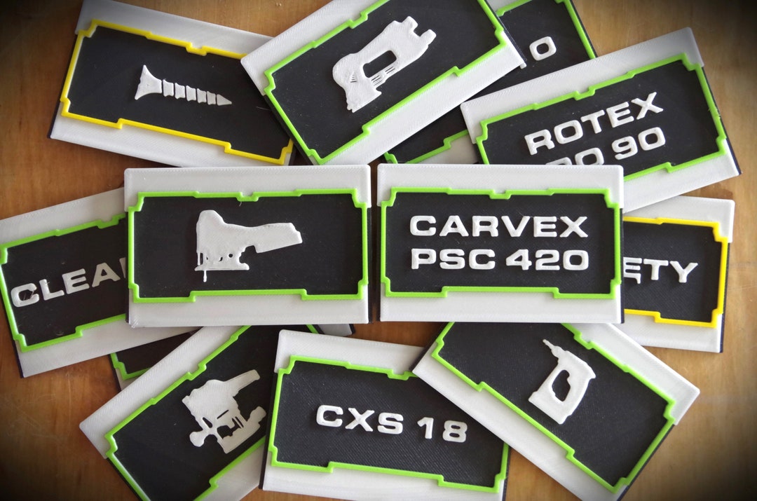 Tanos / Festool / Bott - Systainer Label T-LOC / SYS3 - Etsy