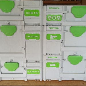 Tanos / Festool / Bott - Systainer Label T-LOC / SYS3 - Etsy