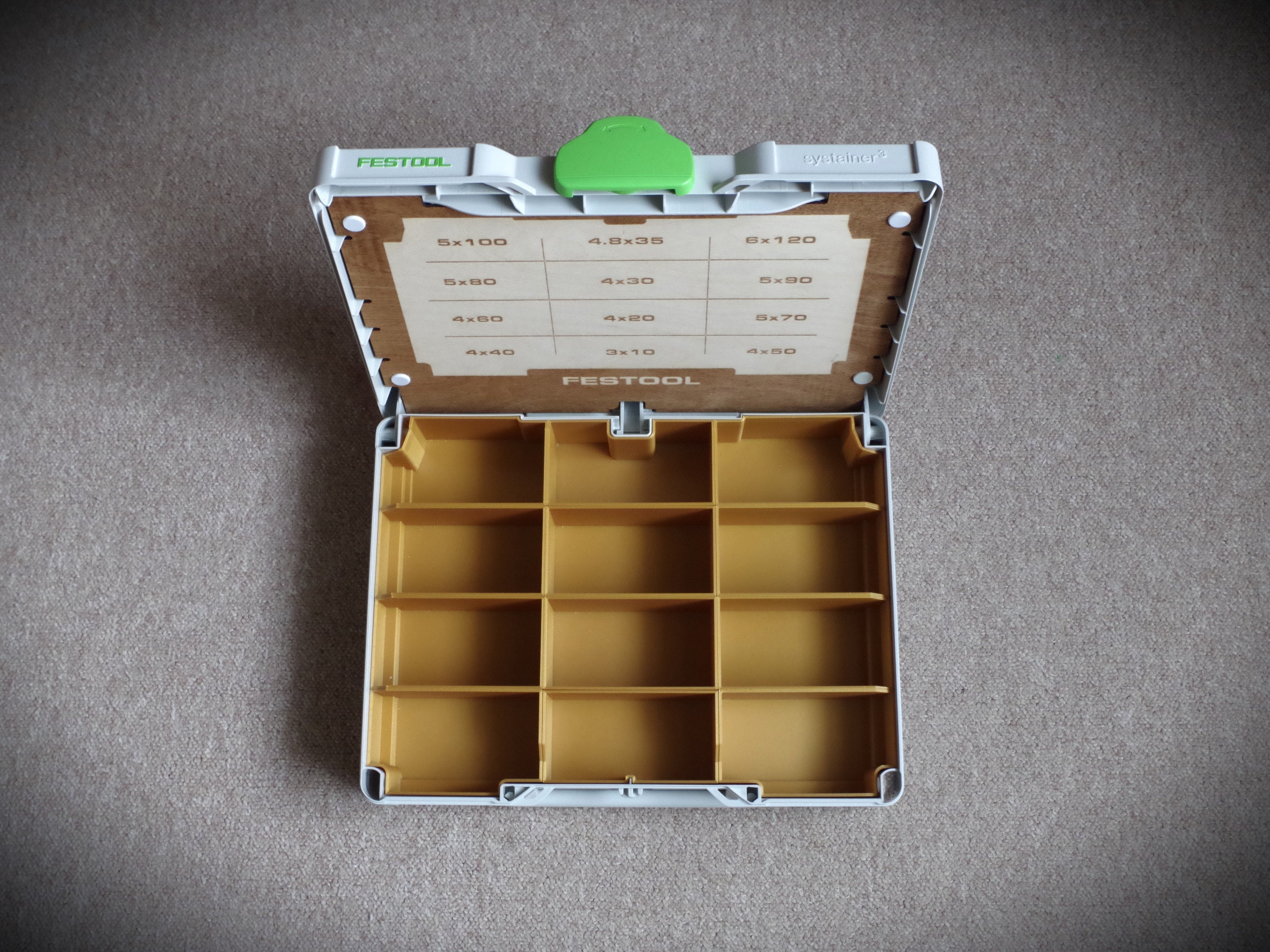Tanos / Festool / Bott - Complete Systainer Insert SYS3 M 112 - Etsy