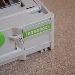 Tanos / Festool / Bott Systainer Label T-LOC / SYS3 - Etsy