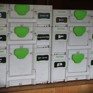 Tanos / Festool / Bott - Systainer Label T-LOC / SYS3 - Etsy