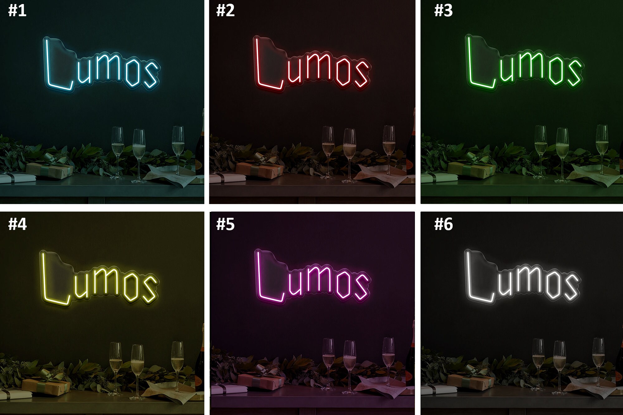 Lumos Neon Sign Lumos Neon Led Neon Sign Wall Decor Neon Wall Art Home ...
