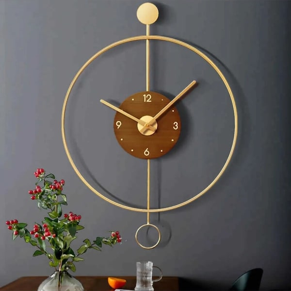 Modern Wall Clock - Etsy