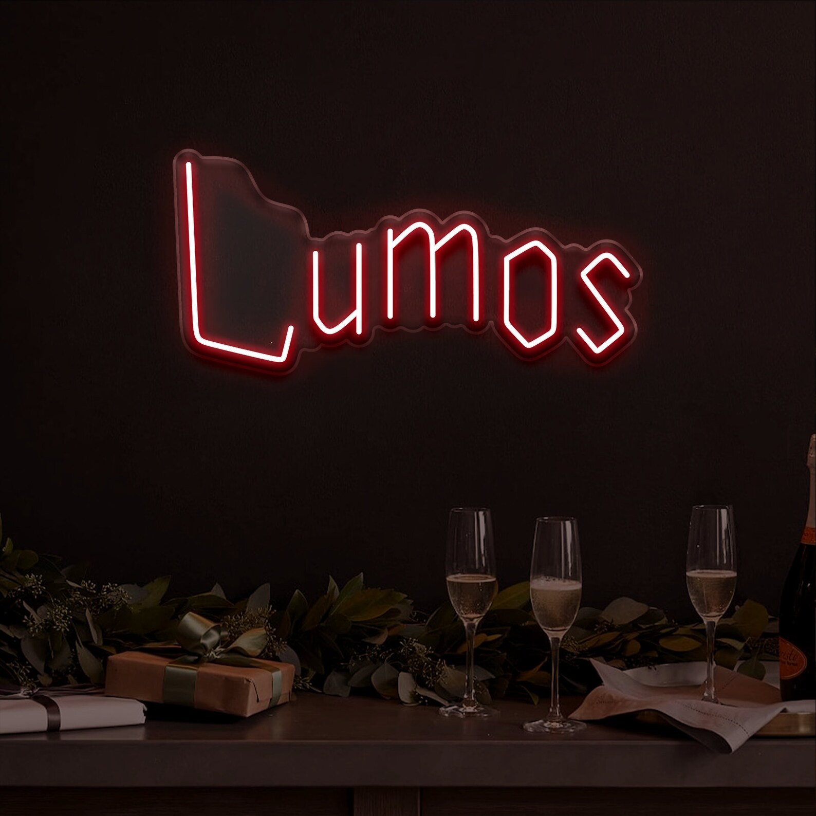 Lumos Neon Sign Lumos Neon Led Neon Sign Wall Decor Neon Wall Art Home ...