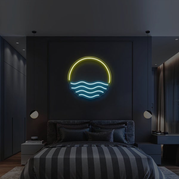 Sunset Neon Sign - Etsy