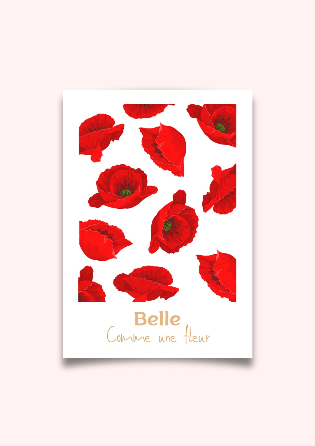 Poppy Flower Posters - Etsy