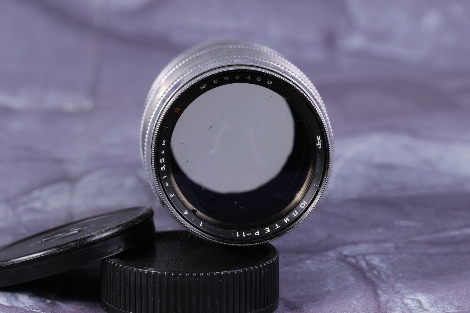 Wide Soviet Lens Jupiter-11 1:4 F135mm for Leica Telephoto Lens M39 ...