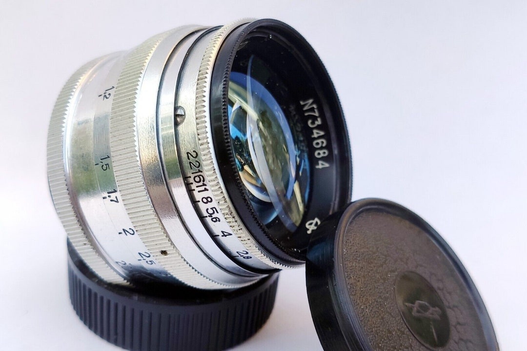 Soviet Jupiter-3 50mm F/1.5 Red P Lens for M39 Mount Cameras - Etsy