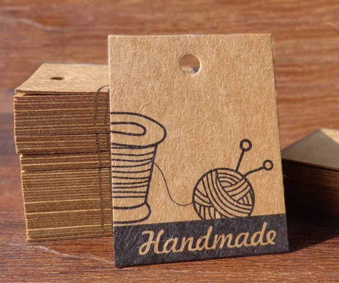 Paper Tags Handmade Clothing Garment Shoes Bags Hang Tag Paper - Etsy