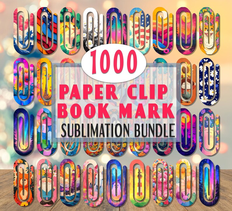Jumbo Paper Clip Bookmark Png Bundle | Paper Clip Png | Jumbo Paper ...