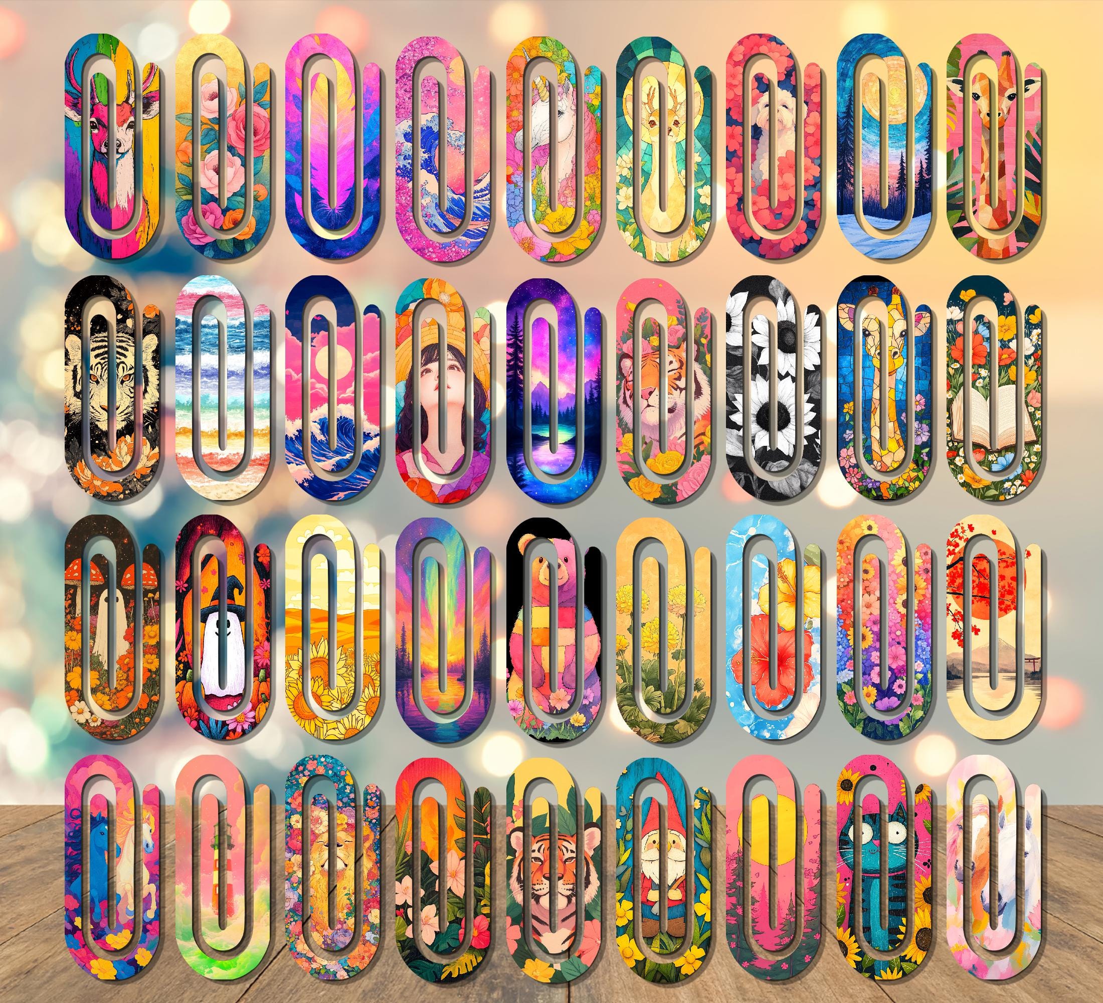 Jumbo Paper Clip Bookmark Png Bundle | Paper Clip Png | Jumbo Paper ...