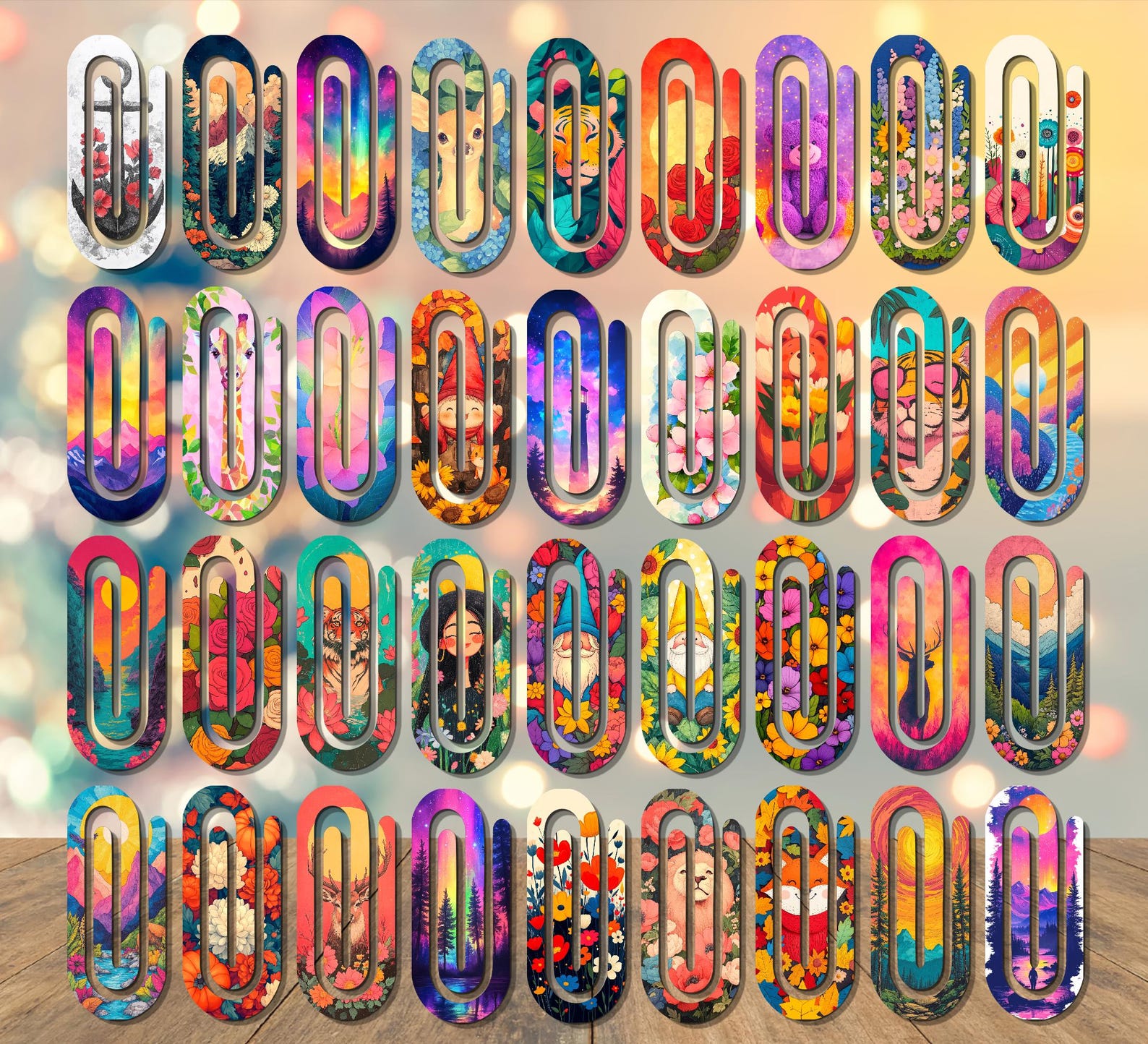 Jumbo Paper Clip Bookmark Png Bundle | Paper Clip Png | Jumbo Paper ...