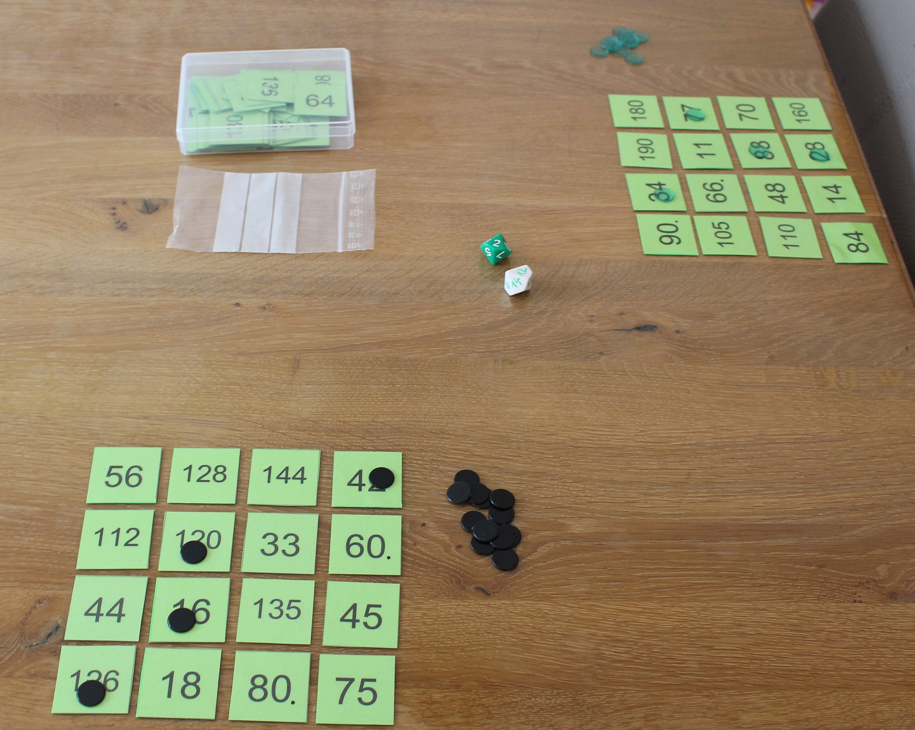 Large Multiplication Table Bingo 1x1 Learning Game Multiplication - Etsy