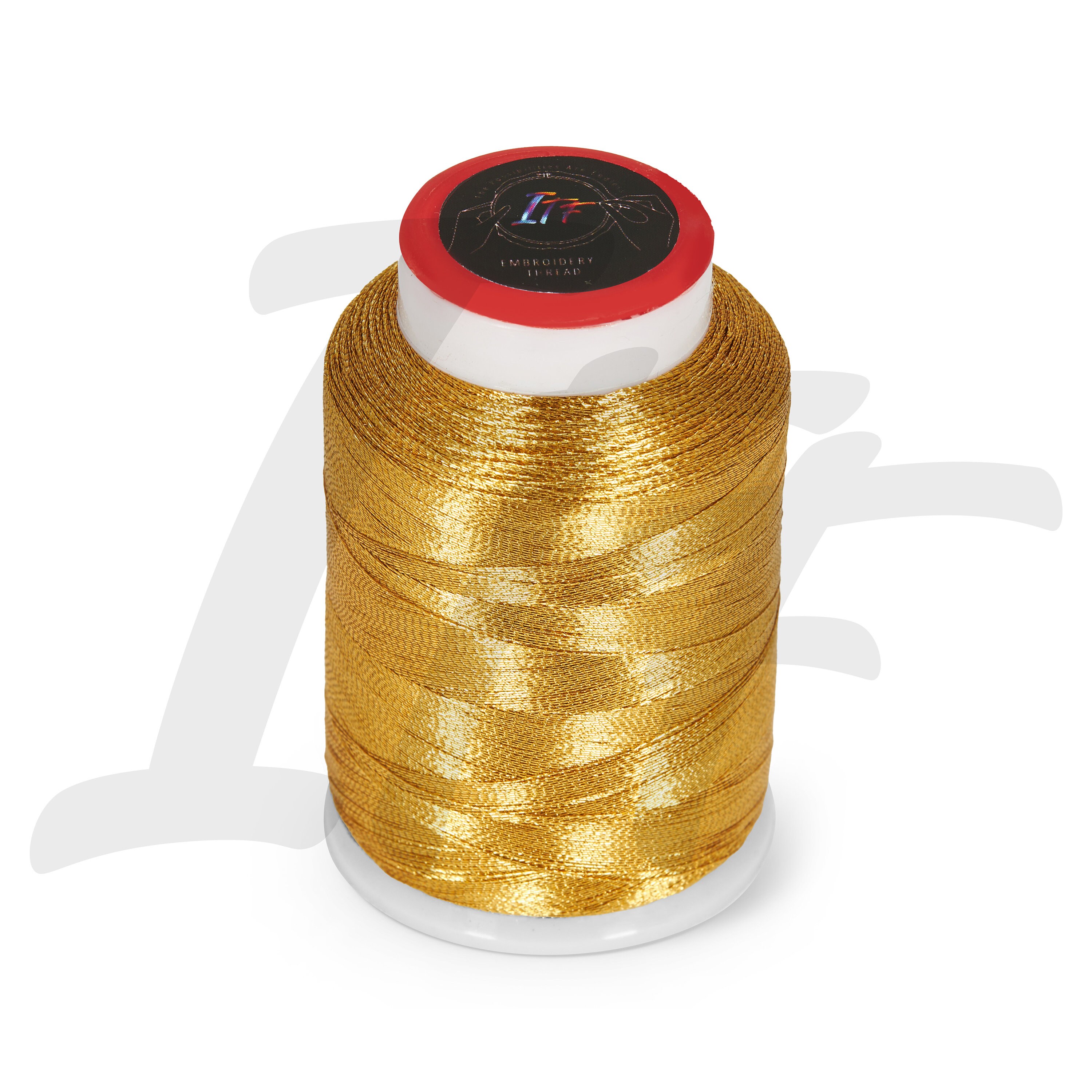 1000 Meter Metallic Embroidery Thread | Twisted Metallic Thread ...