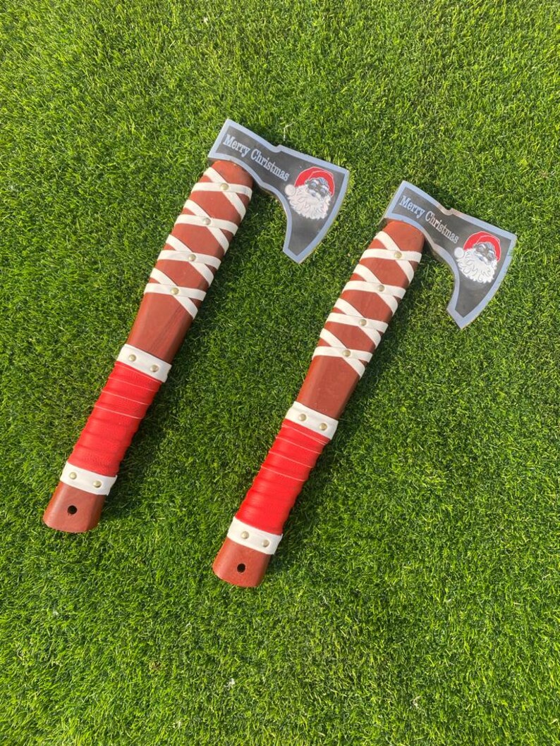 Custom Hand Made a Very Beautiful Christmas Axe Gift for Sale, Santa ...