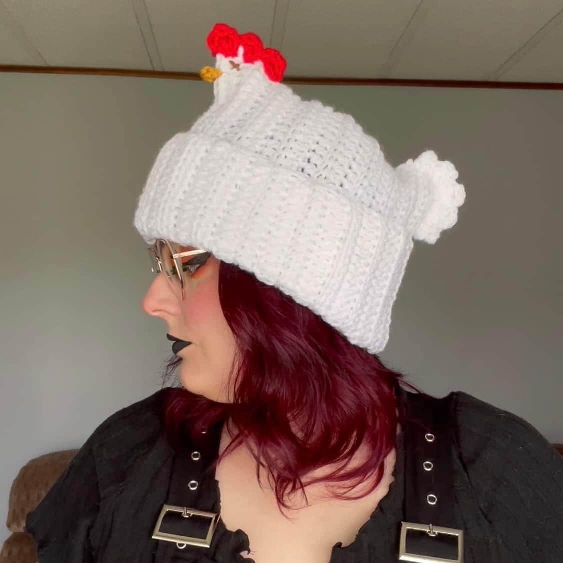 MADE TO ORDER Crochet Chicken Hat - Etsy