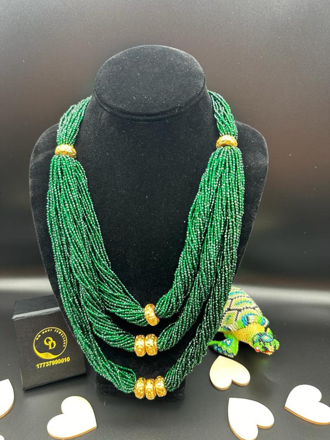 Hydro Crystal Pote /8 Gedi / Pure Gold 24k/ Handmade/ - Etsy