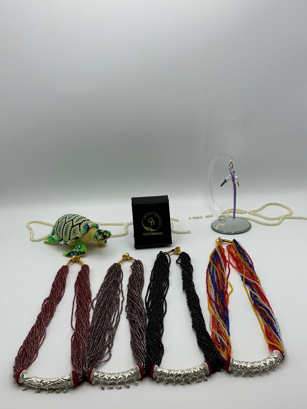 Small C-TILHARI Necklace | Traditional Nepali Silver Neckpiece ...