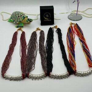 Small C-TILHARI Necklace | Traditional Nepali Silver Neckpiece ...