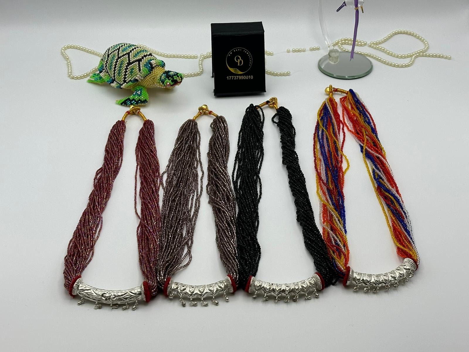 Small C-TILHARI Necklace | Traditional Nepali Silver Neckpiece ...