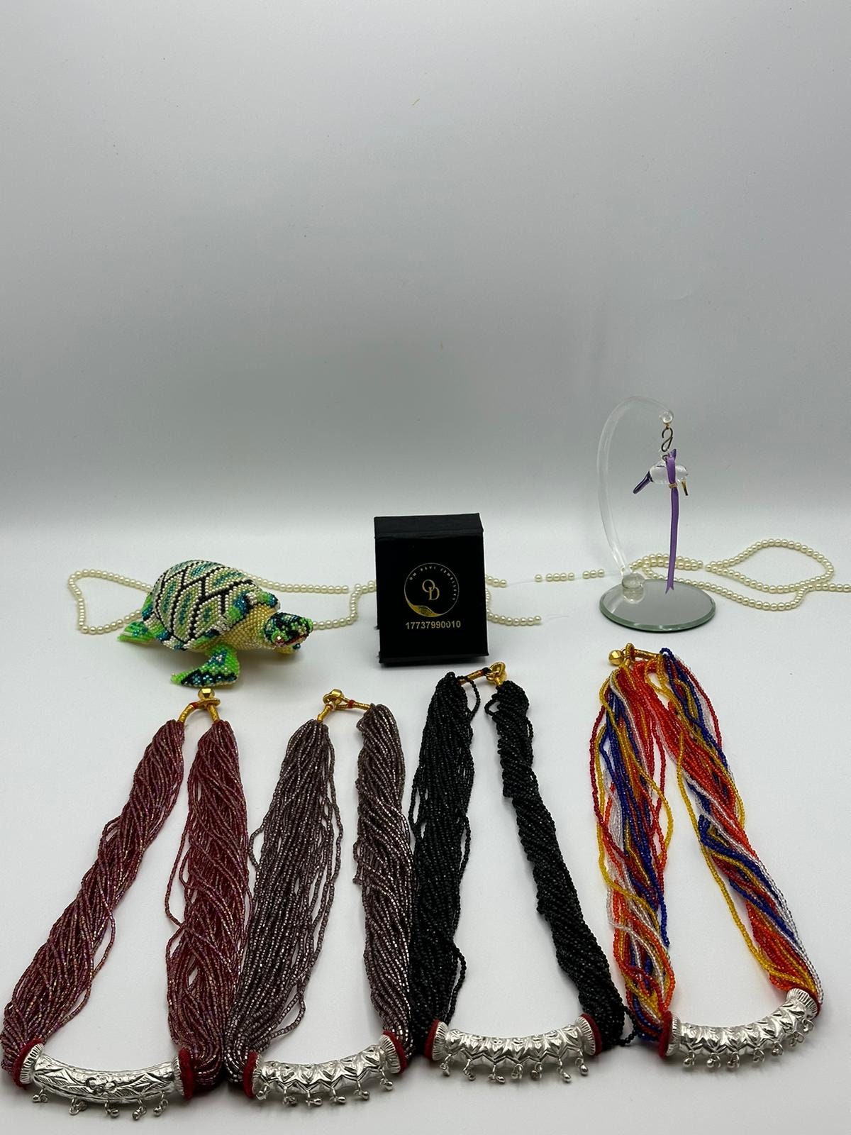 Small C-TILHARI Necklace | Traditional Nepali Silver Neckpiece ...