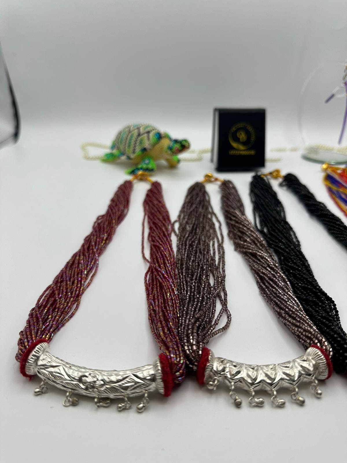 Small C-TILHARI Necklace | Traditional Nepali Silver Neckpiece ...