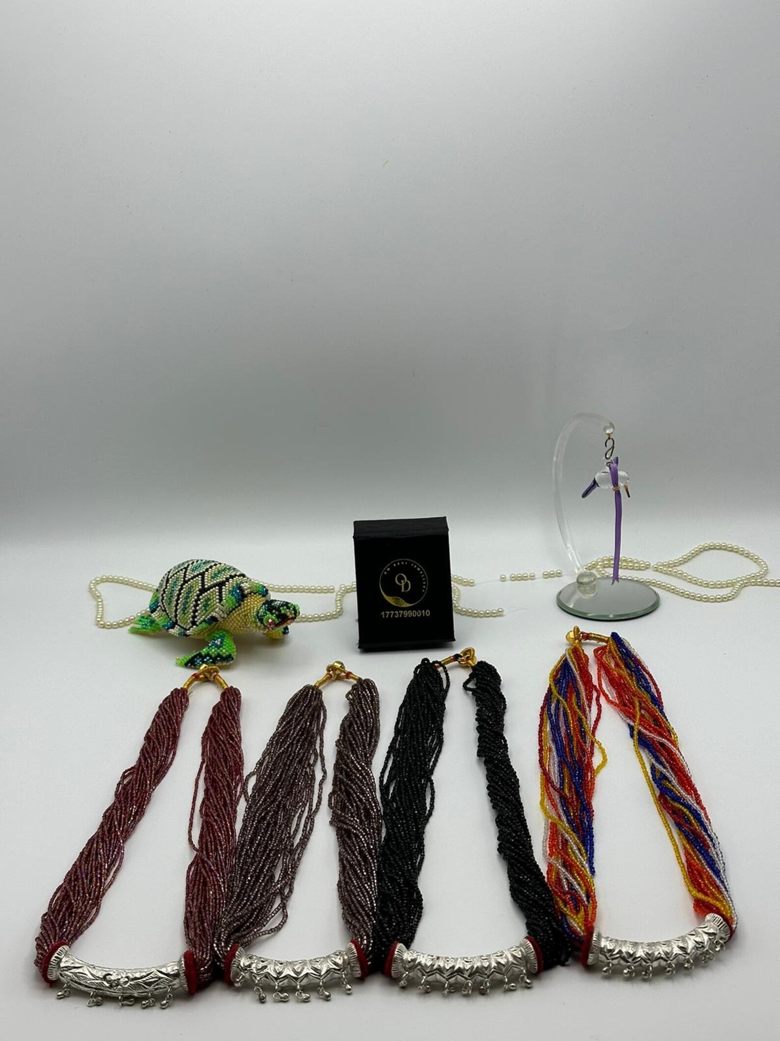 Small C-TILHARI Necklace | Traditional Nepali Silver Neckpiece ...