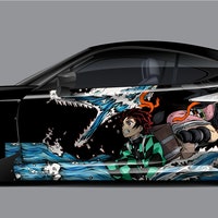 Sakura Cherry Blossom Car Livery, Japanese Itasha Anime Wrap, Realistic ...