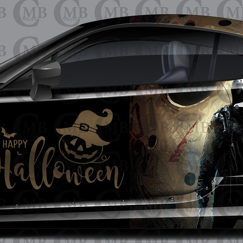 Halloween Car Decal - Etsy