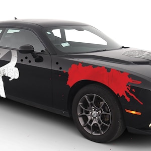 Punisher, Car Livery, Cast Vinyl Wrap, Universal Size, Car Wrap, Car ...
