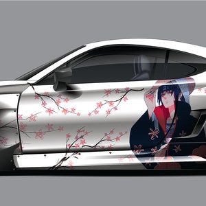 İtachi Uchiha New Design, Anime, Car Livery, Cast Vinyl Wrap, Universal ...