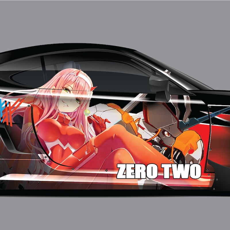 Anime Car Decal - Etsy
