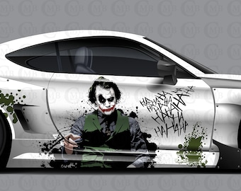 Scream, Car Livery, Cast Vinyl Wrap, Universal Size, Car Wrap, Car ...