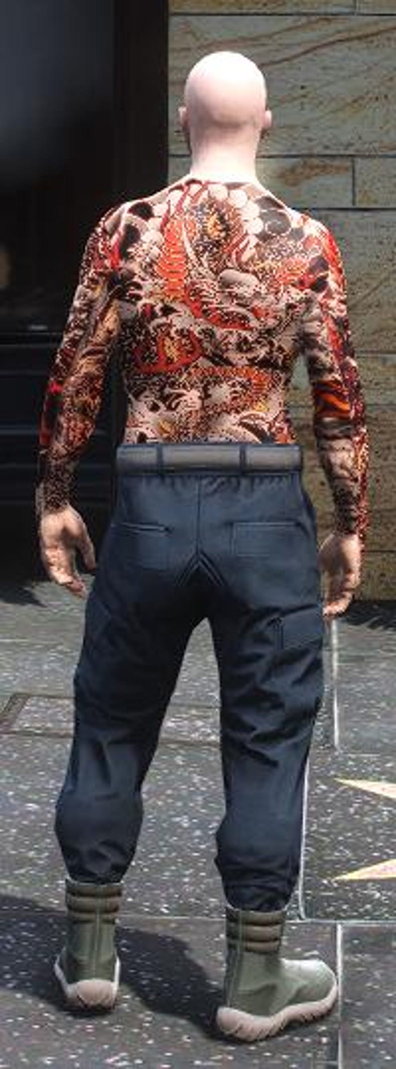 Fivem GTA V Tattoo Mod | Yakuza Full Body Tattoos | Digital Tattoos for ...