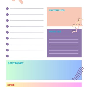 Digital Planner, Printable Planner, Digital Organizer, Digital Journal ...