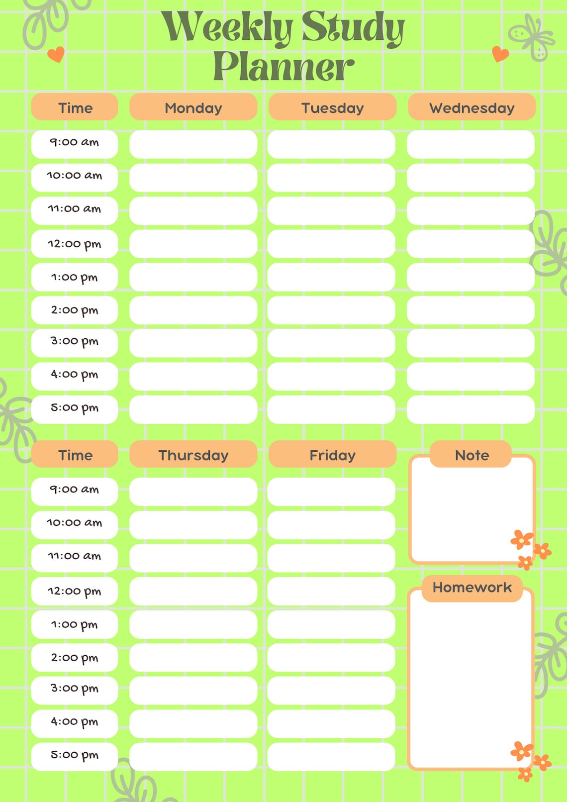 Digital Planner, Printable Planner, Digital Organizer, Digital Journal ...