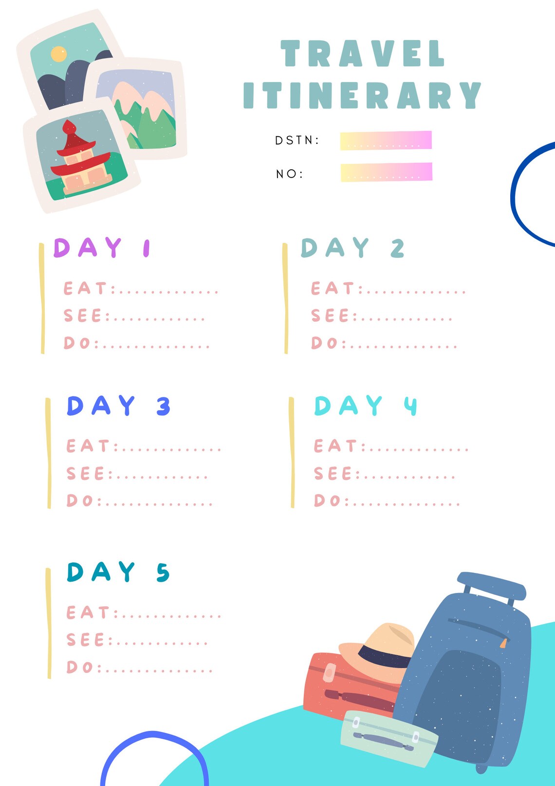 Digital Planner, Printable Planner, Digital Organizer, Digital Journal ...