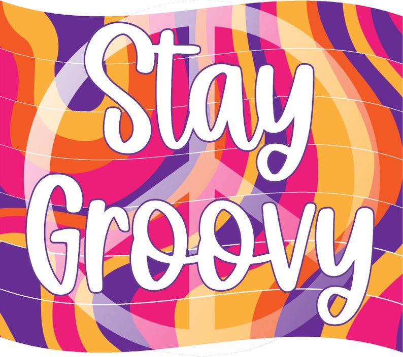 Stay Groovy SVG - Etsy