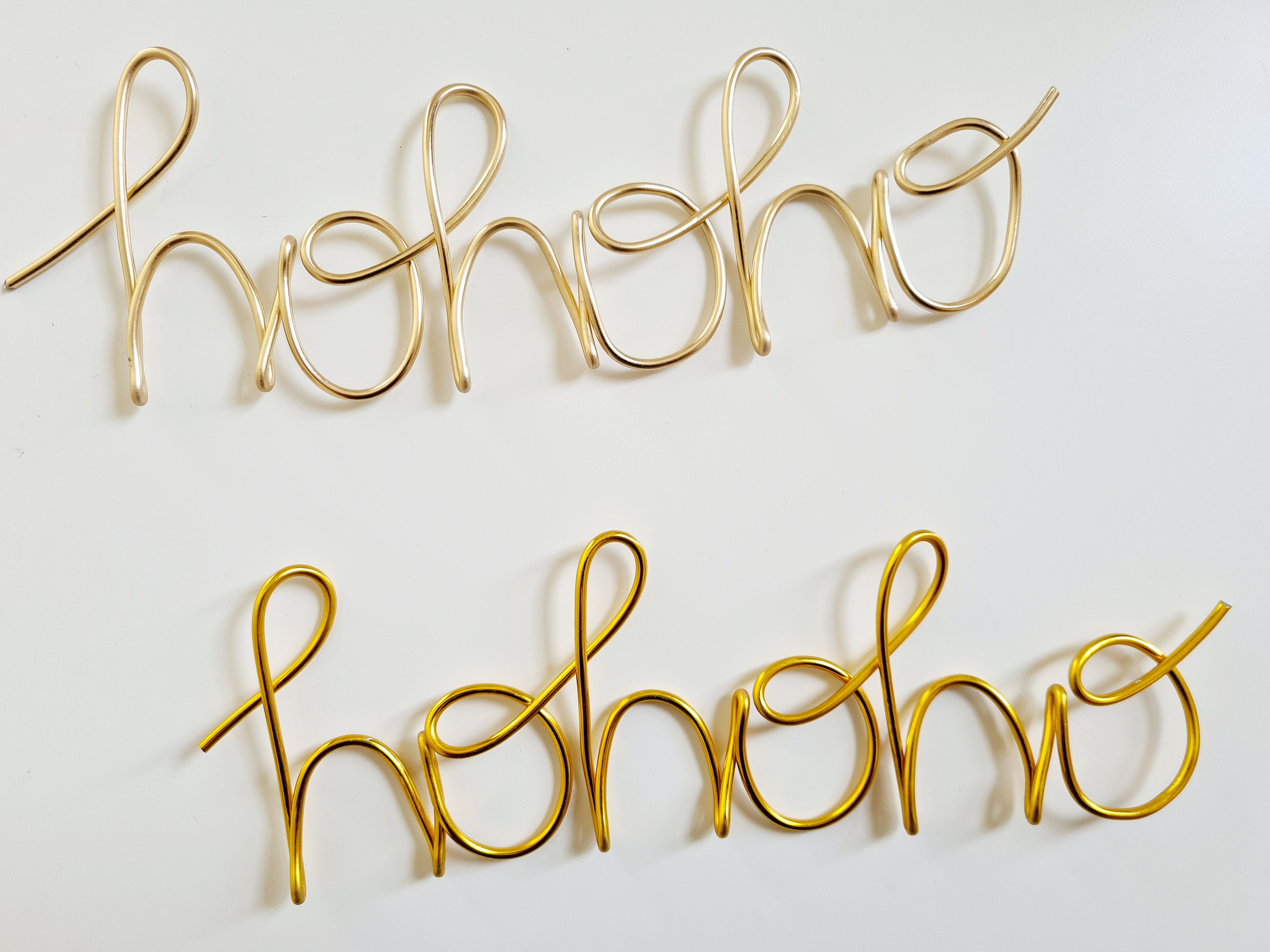 Christmas Wire Sign, Christmas Wall Art, Christmas Gift Ideas ...