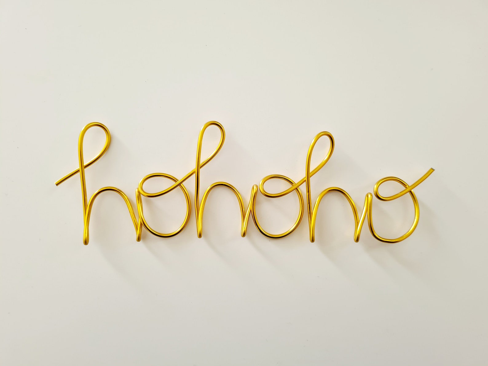 Christmas Wire Sign, Christmas Wall Art, Christmas Gift Ideas ...