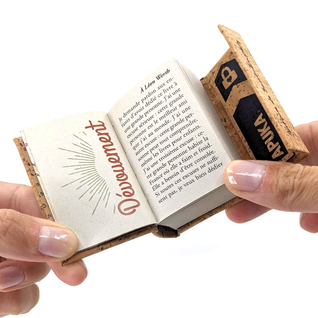 Le Petit Prince, Antoine De Saint-exupéry. MINIBOOK in French. CORK ...