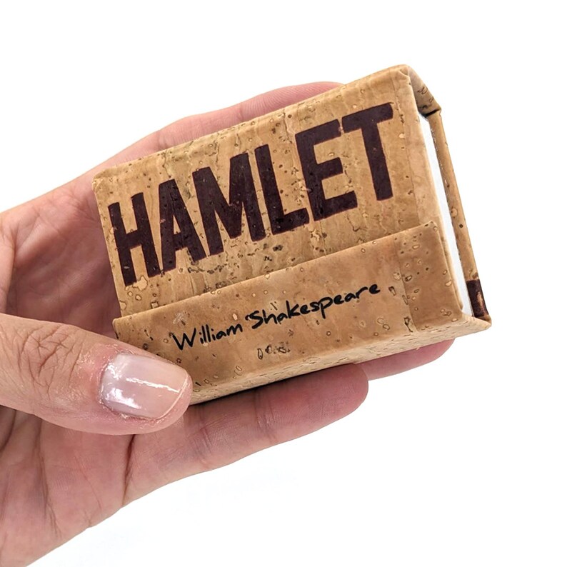 Hamlet, William Shakespeare. Minibook in Spanish, HANDMADE With Love in ...
