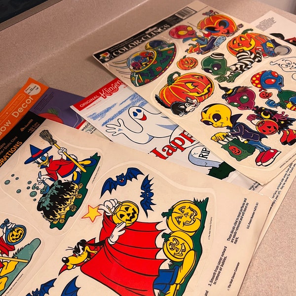 Halloween Window Decor - Etsy