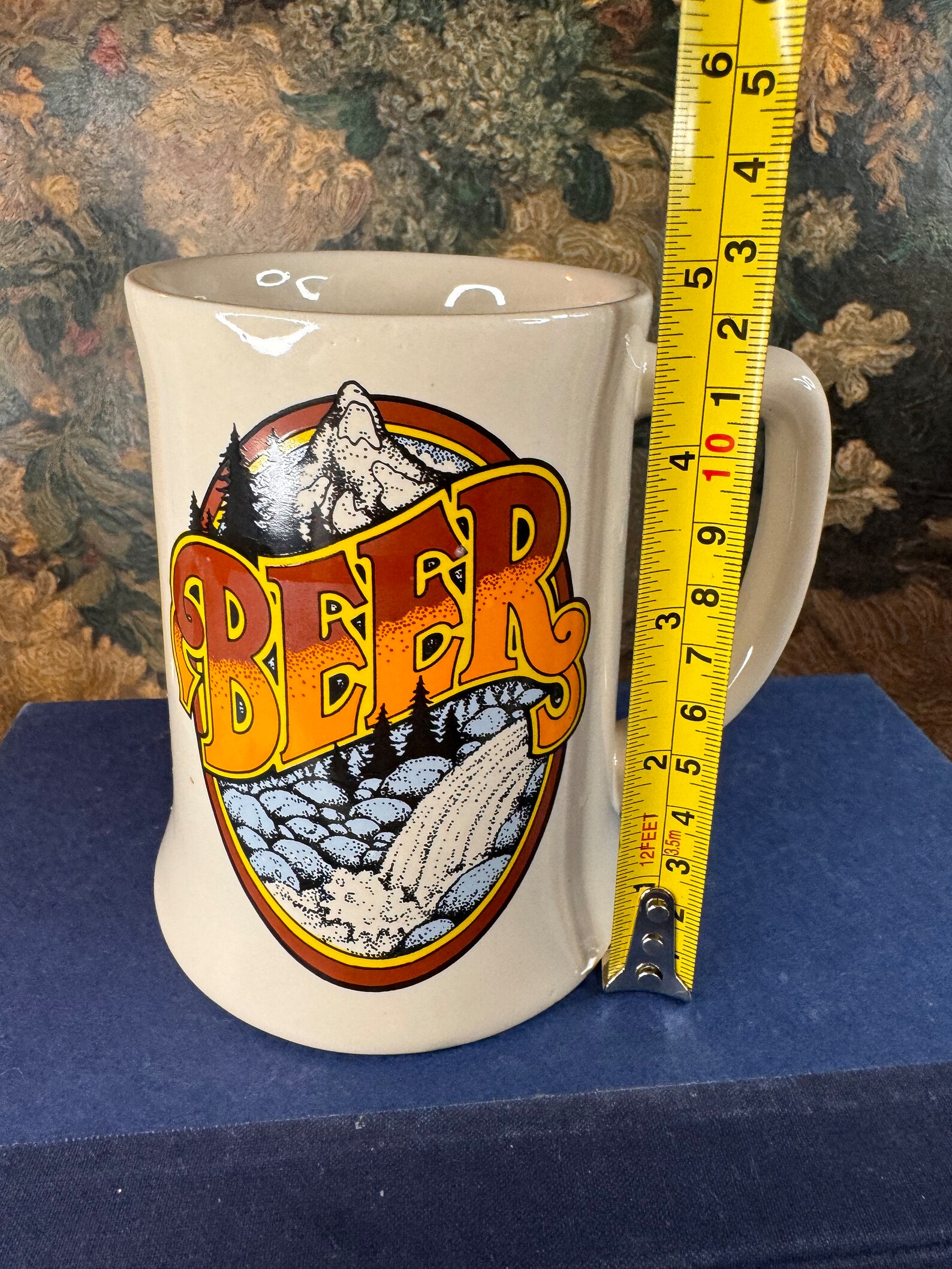 Vintage 1980s Beer Mug/ Stein / Retro Beer Stein - Etsy
