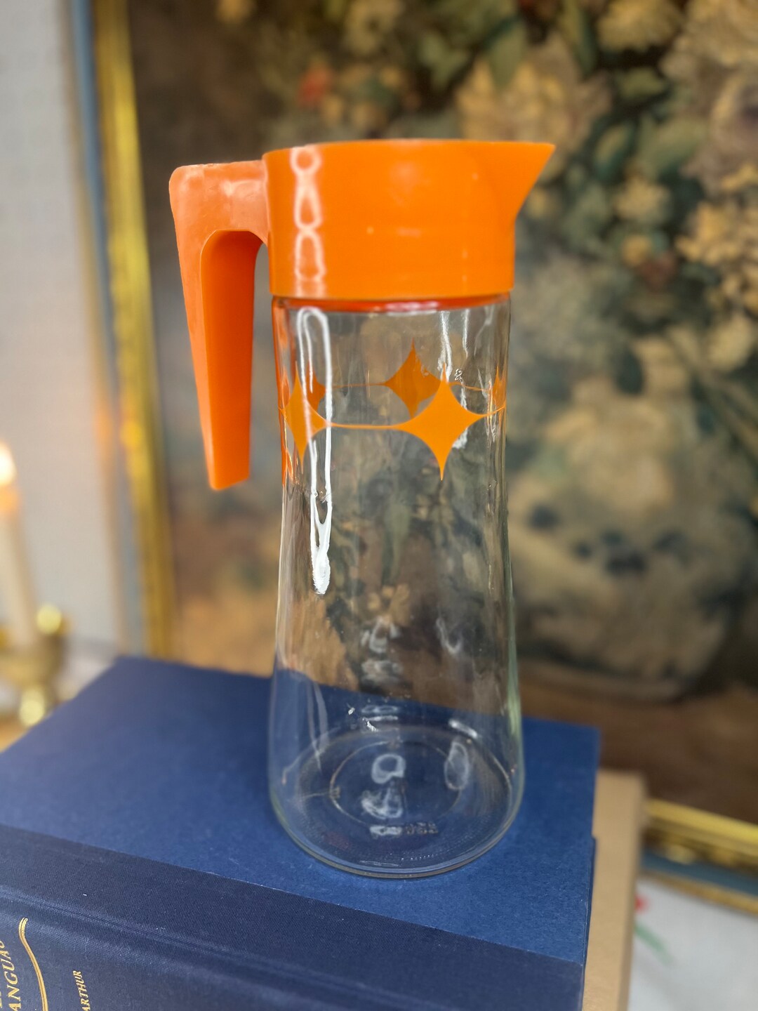 Vintage Atomic Stars Juice Pitcher / Retro Pitcher MCM / 70s Kitchen - Etsy