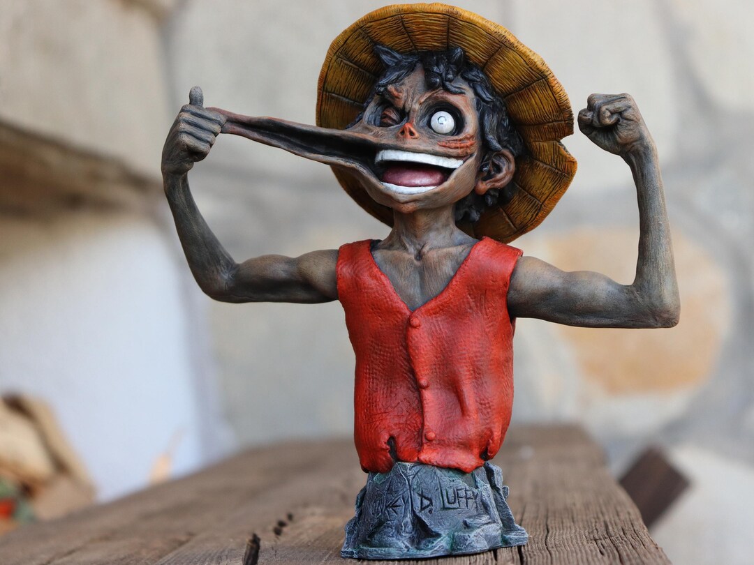Monkey D. Luffy One Piece Handmade Figure | Resin Sculpture | the ...