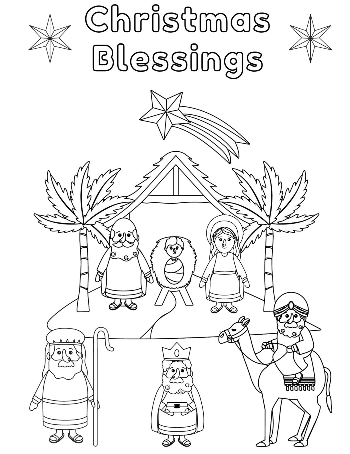 Christian Preschool Christmas Activities Religious School Aged ...
