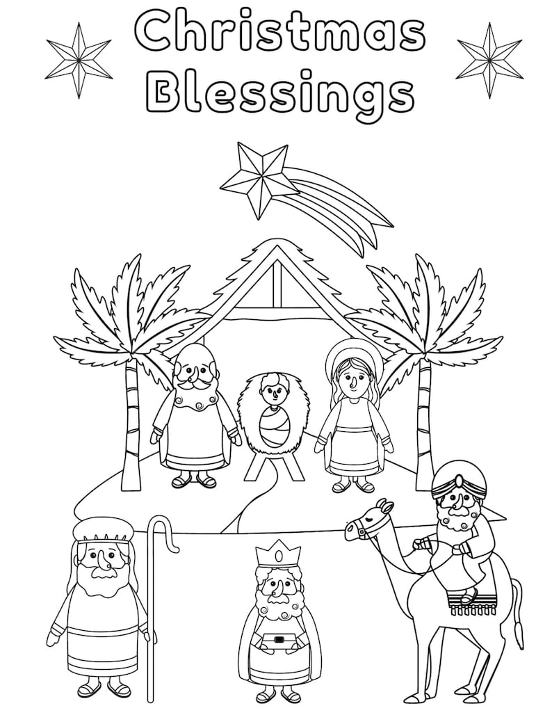 Christian Preschool Christmas Activities Religious School Aged ...