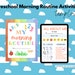 Preschool Morning Routine Printable Homeschool Activities Preschool ...